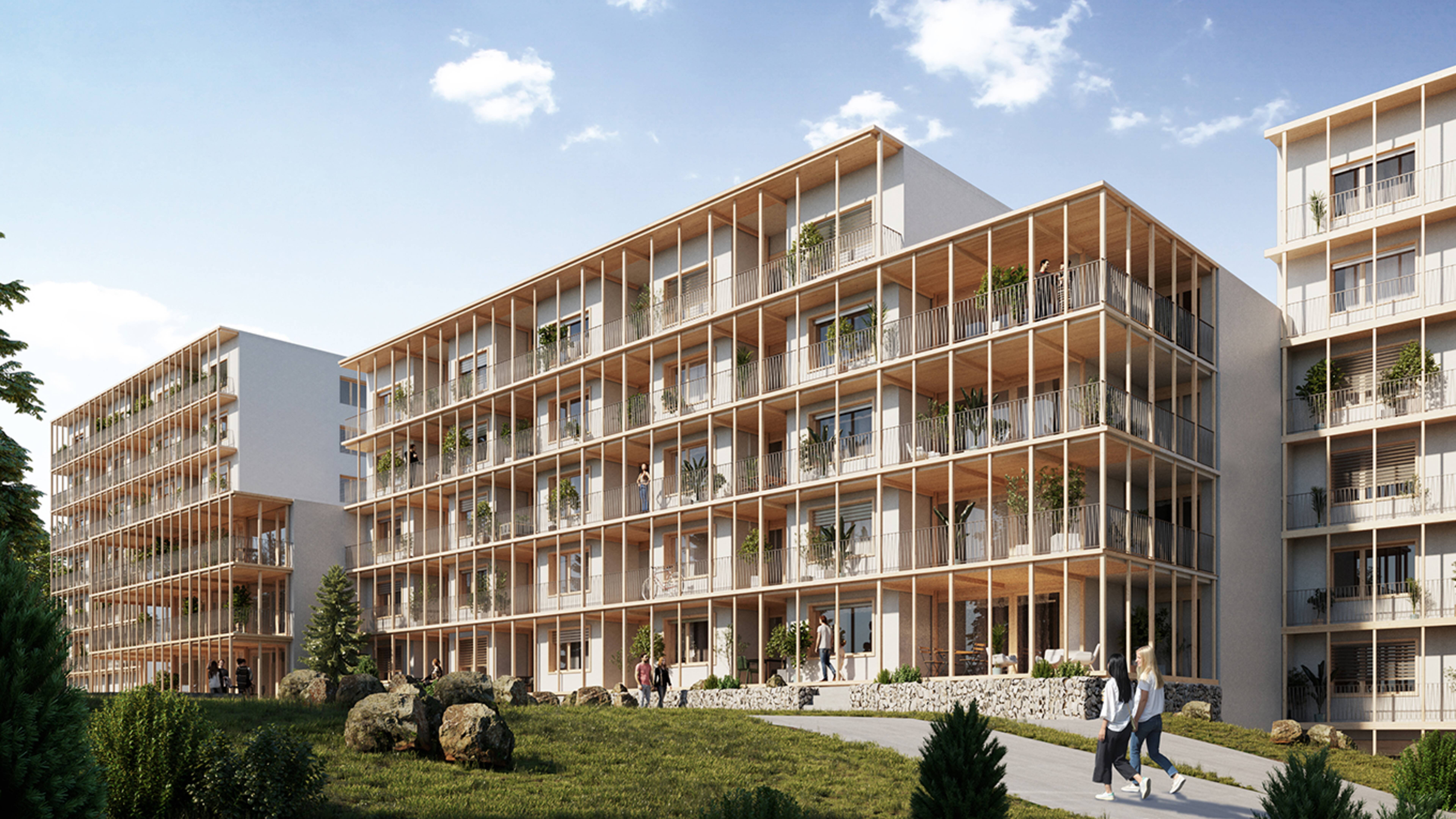 Gesamtsanierung Personalhäuser Hochgebirgsklinik